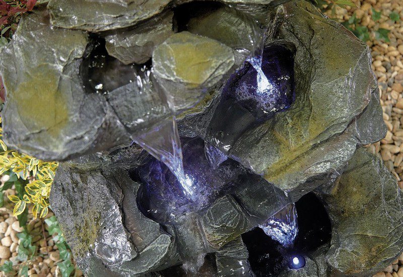 Kelkay Como Springs inc LEDS Promo Water Feature - Raglan Garden Centre