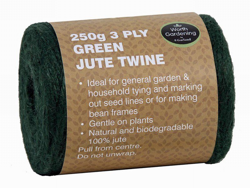250g 3 Ply Green Jute Twine - Raglan Garden Centre